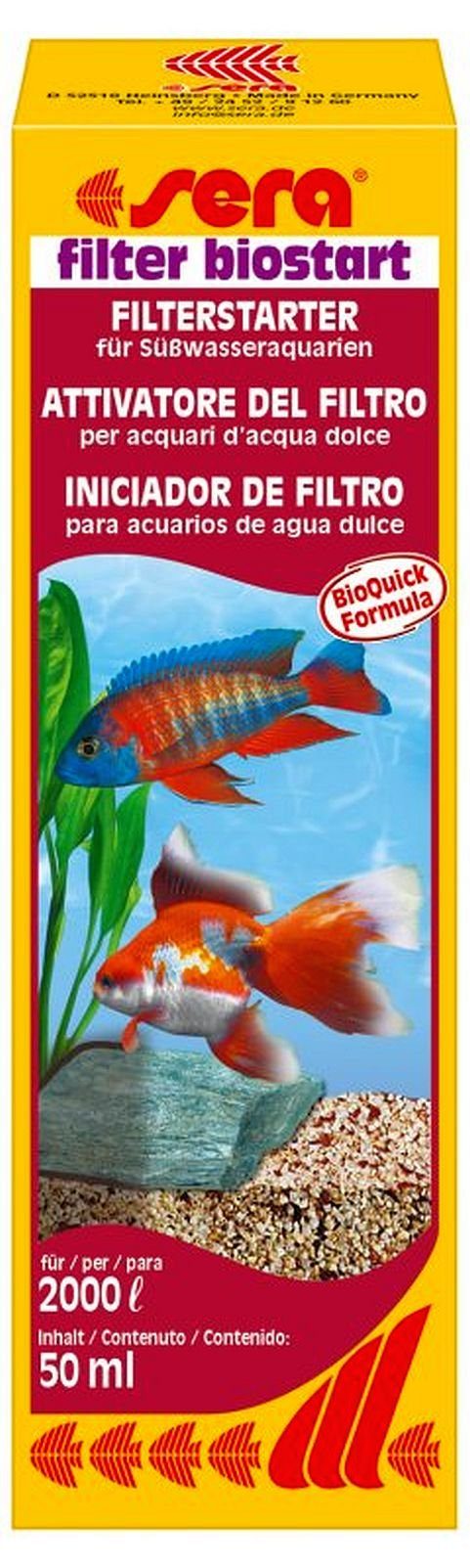 Sera Aquariumfilter sera filter biostart