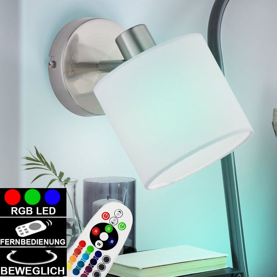 Etc Shop Led Wandleuchte Leuchtmittel Inklusive Warmweiß Farbwechsel