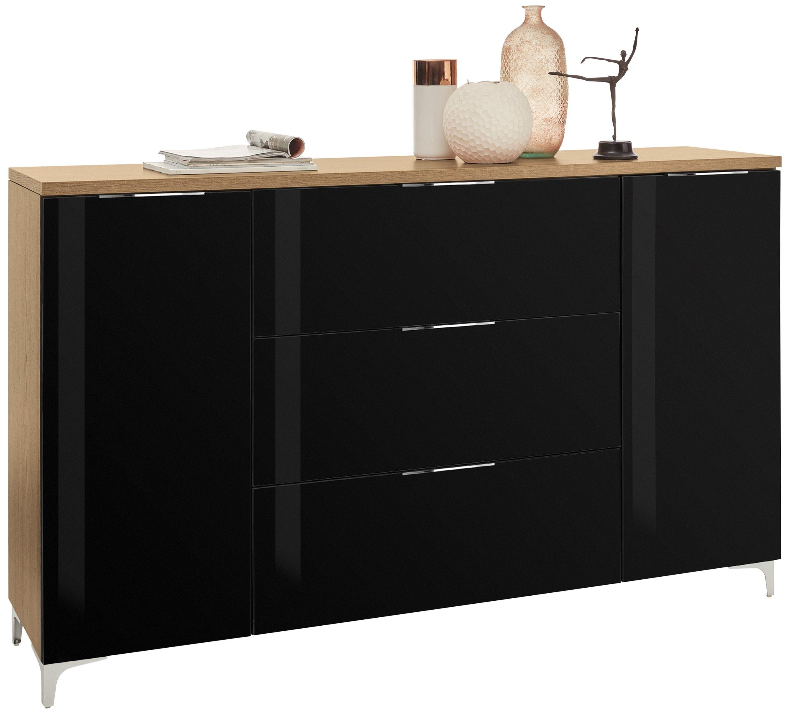 Möbelando Sideboard 20457042 Bxhxt 180x111x46 Cm In Riviera Eiche