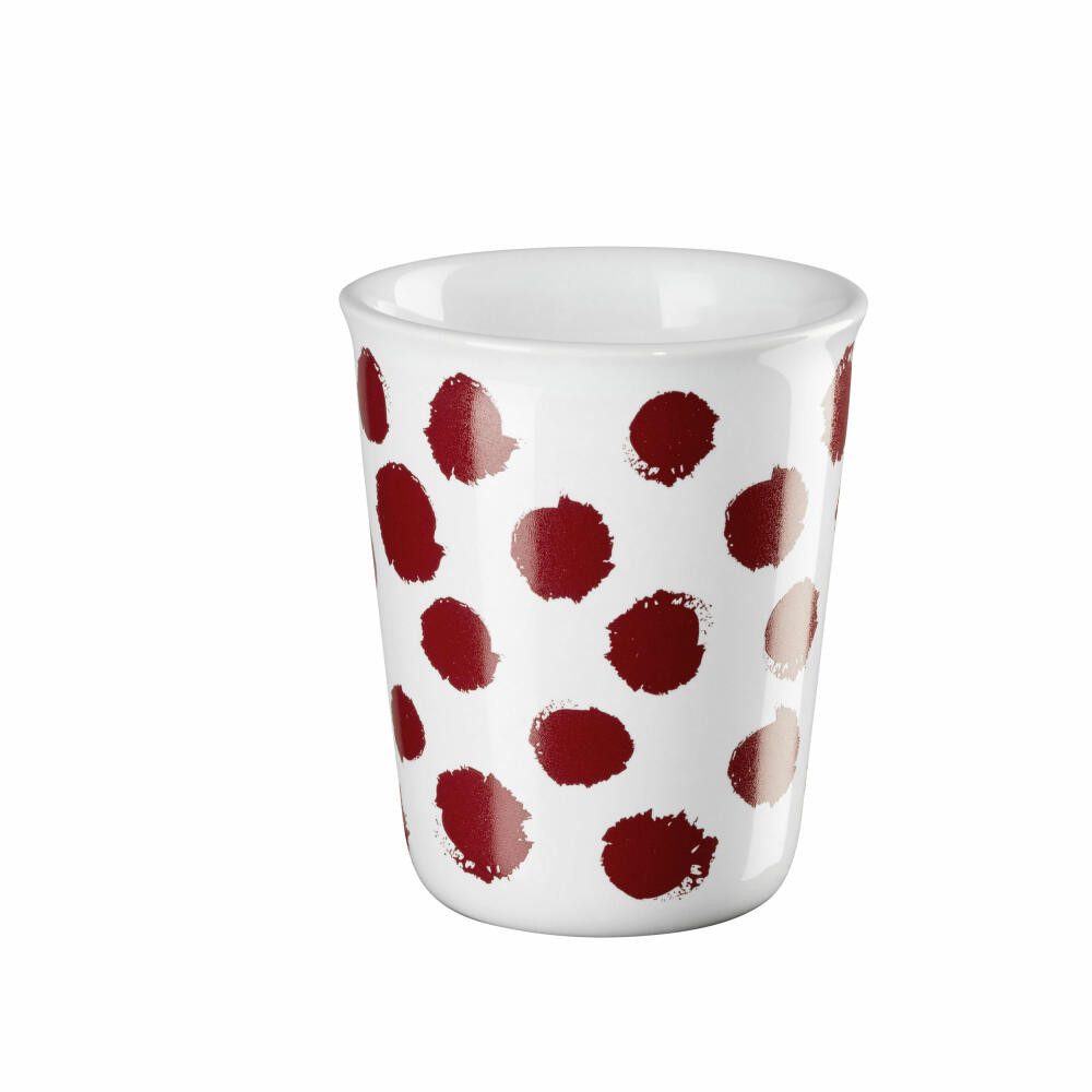 Asa Selection Espressotasse Red Spots 100 Ml Steinzeug