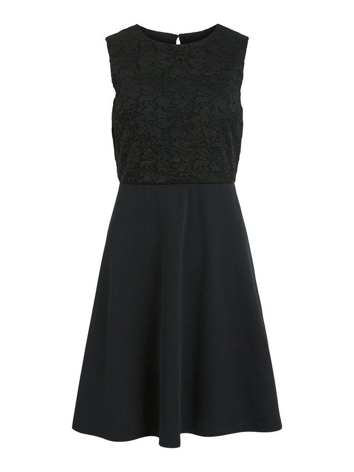 Vila Minikleid Mollie 1 Tlg Drapiertgerafft Spitze Cut Outs