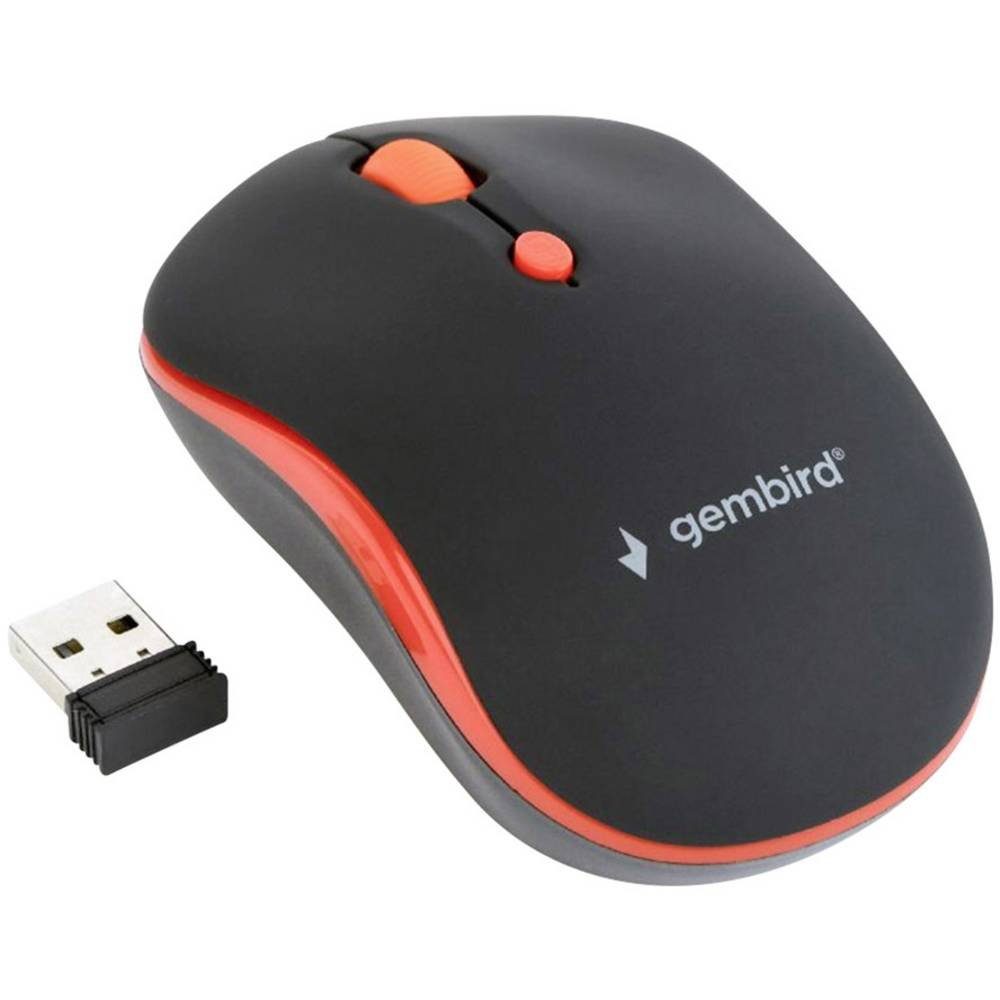 Gembird Optische Wireless Maus mit 4 Tasten Mäuse