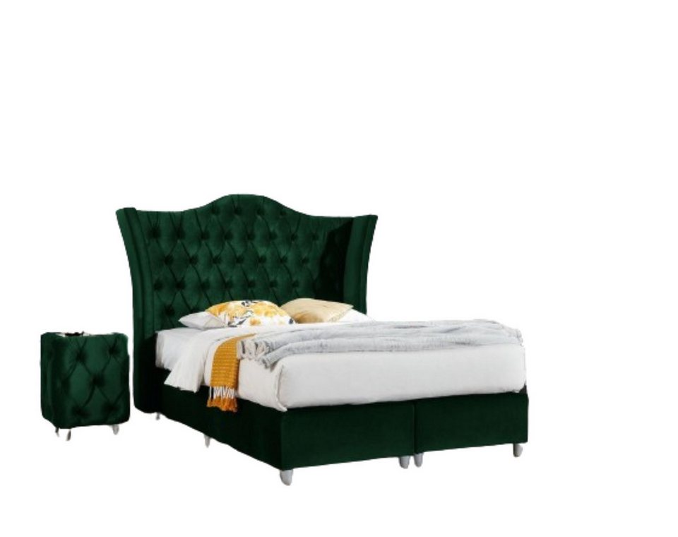 Jvmoebel Komplettschlafzimmer Schlafzimmer Bett Nachttische Komplett