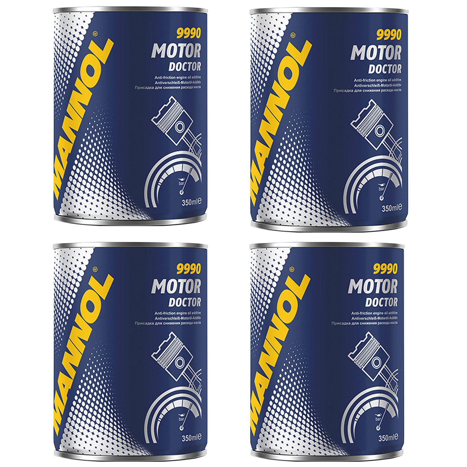 Mannol Öl-Additiv 4 x Motor Doctor Flush 350ml 9990