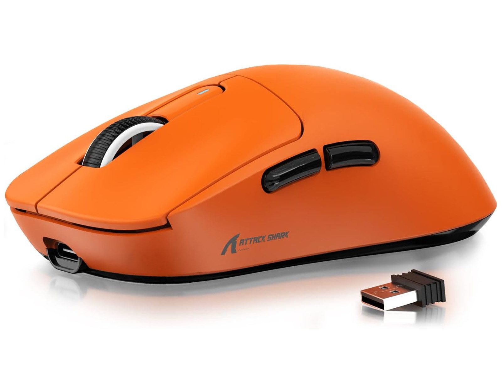 ATTACK SHARK X3 Kabellose Gaming-Maus, 49g Ultraleicht Gaming-Maus (USB, 6 einstellbare DPI bis ...
