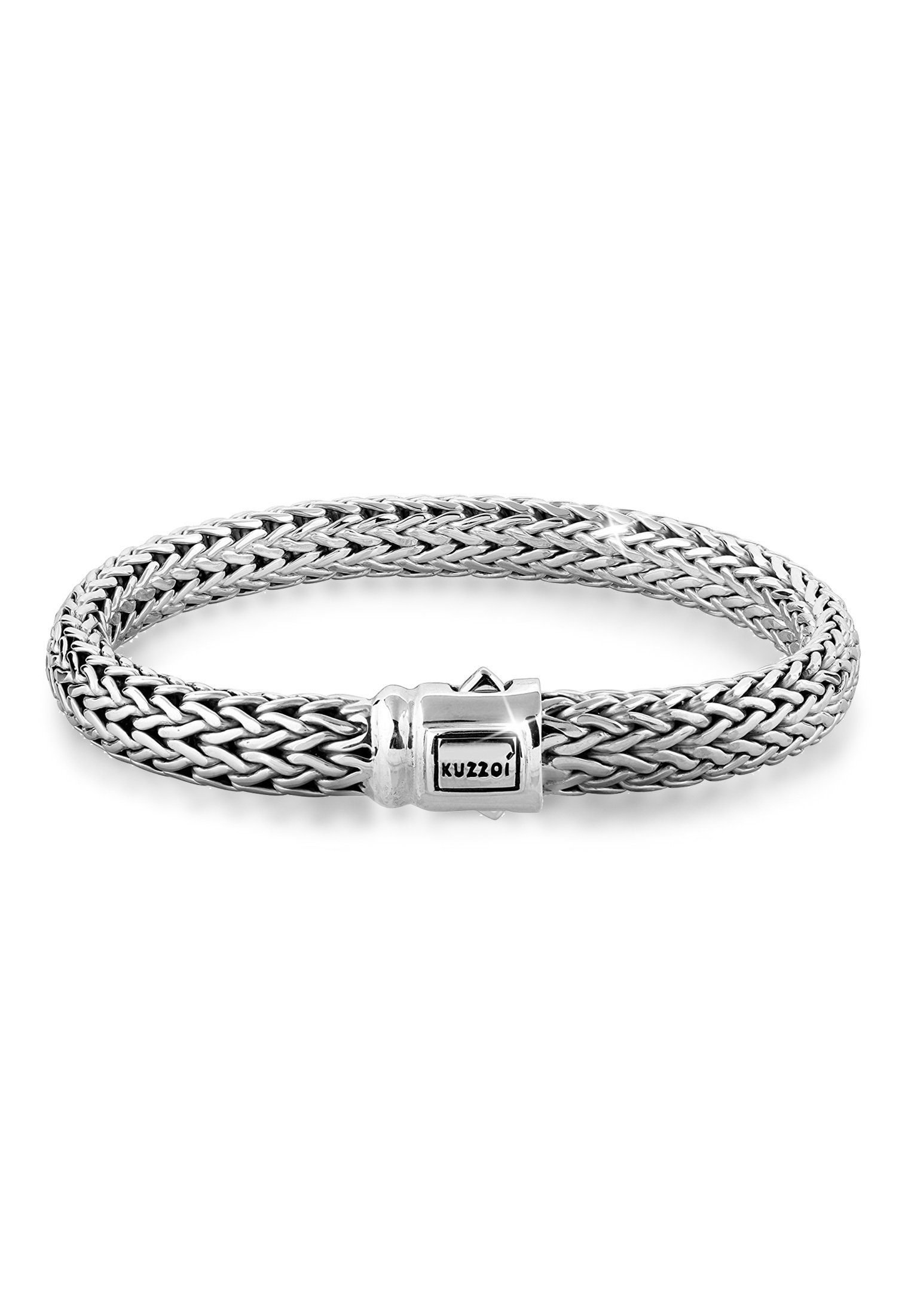 Kuzzoi Armband »Gliederarmband Basic Cool unisex 925 Silber« online ...