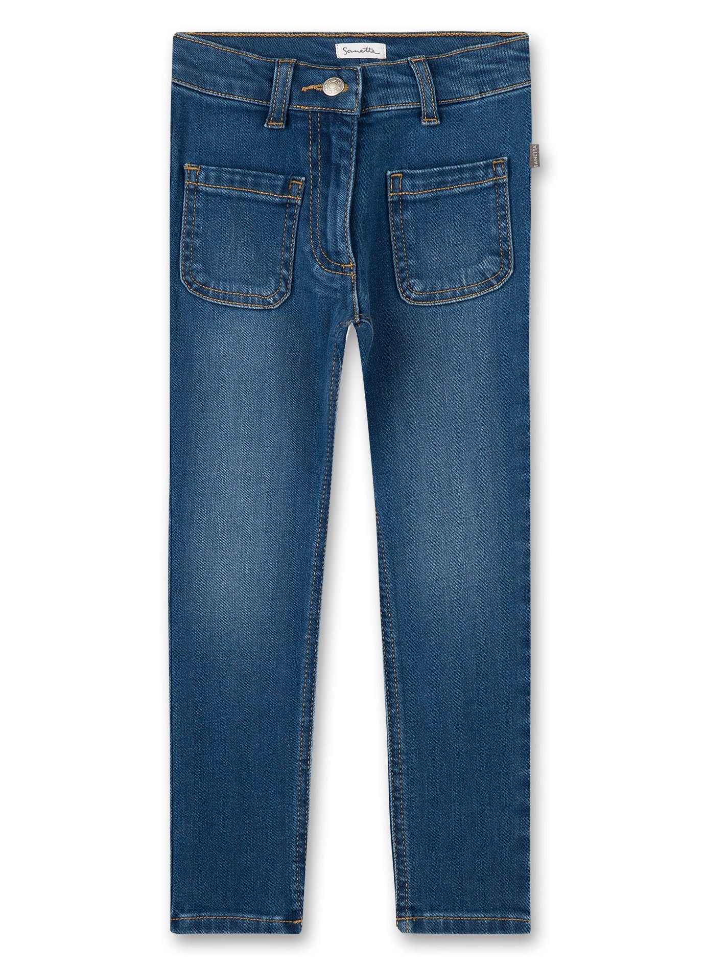 Sanetta 5-Pocket-Jeans (1-tlg), Gerade Bequeme Schnittform