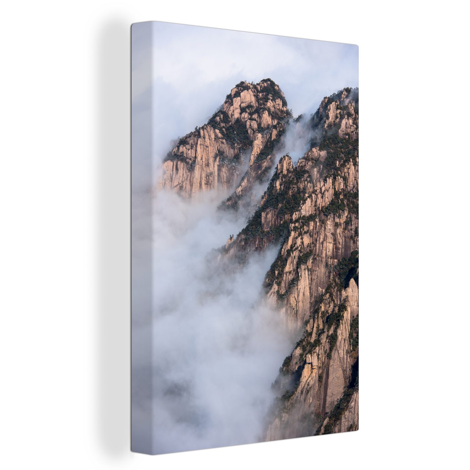 Onemillioncanvasses® Leinwandbild Nebel In Den Bergen 1 St