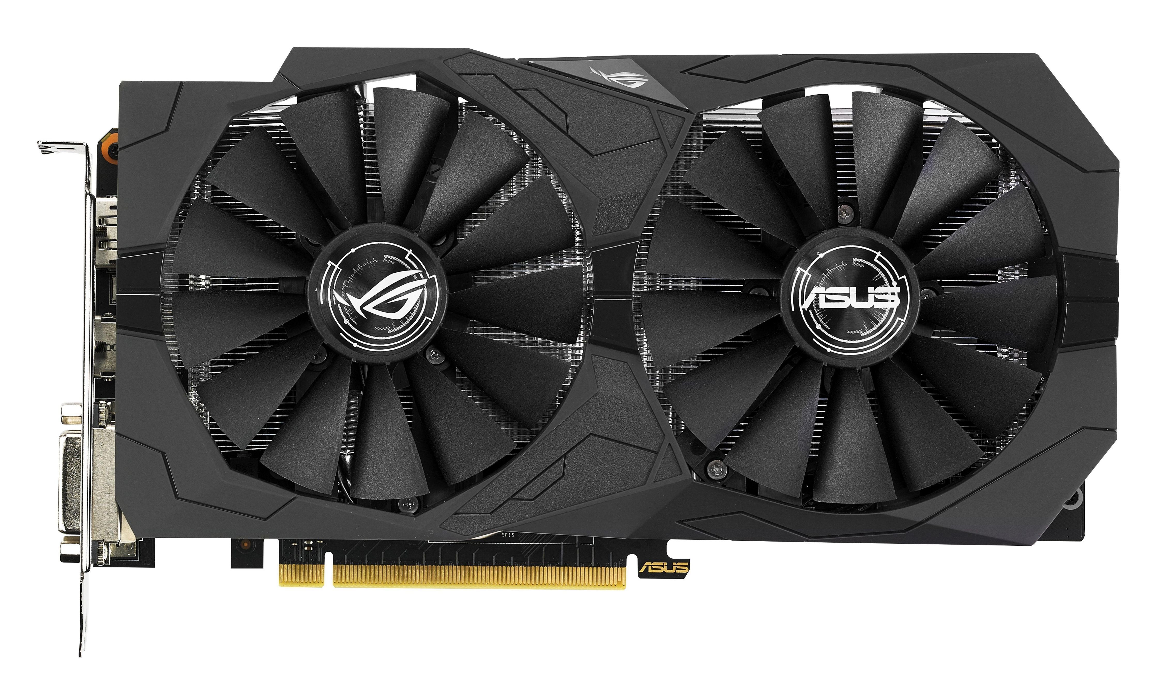 Asus ROG Strix-GTX1050TI-4G Gaming »Gaming Grafikkarte« online kaufen ...
