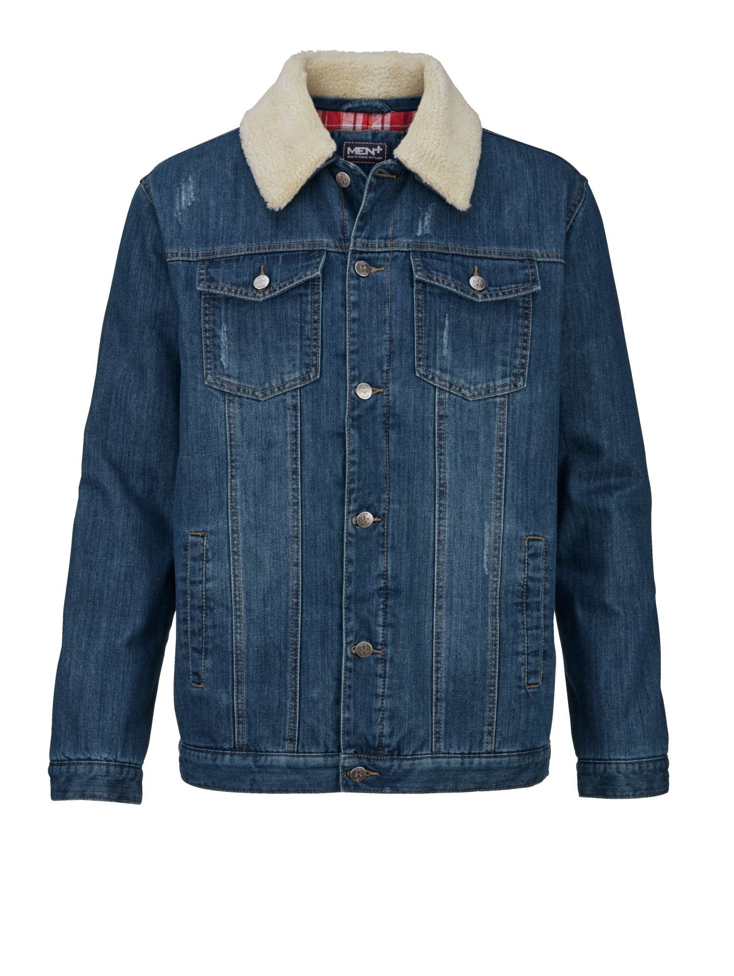 Men Plus By Happy Size Jeansjacke Online Kaufen Otto