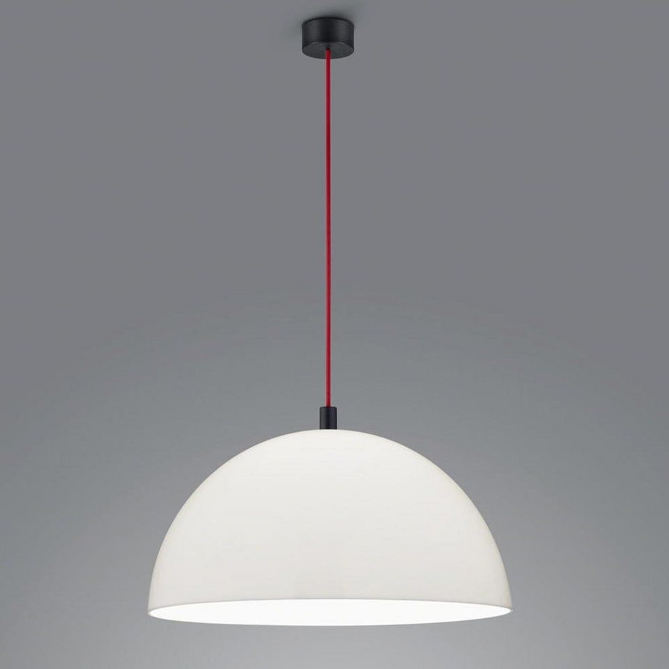 Click Licht Hängeleuchte Pendelleuchte Doro In Weiß Und Rot E27 500mm