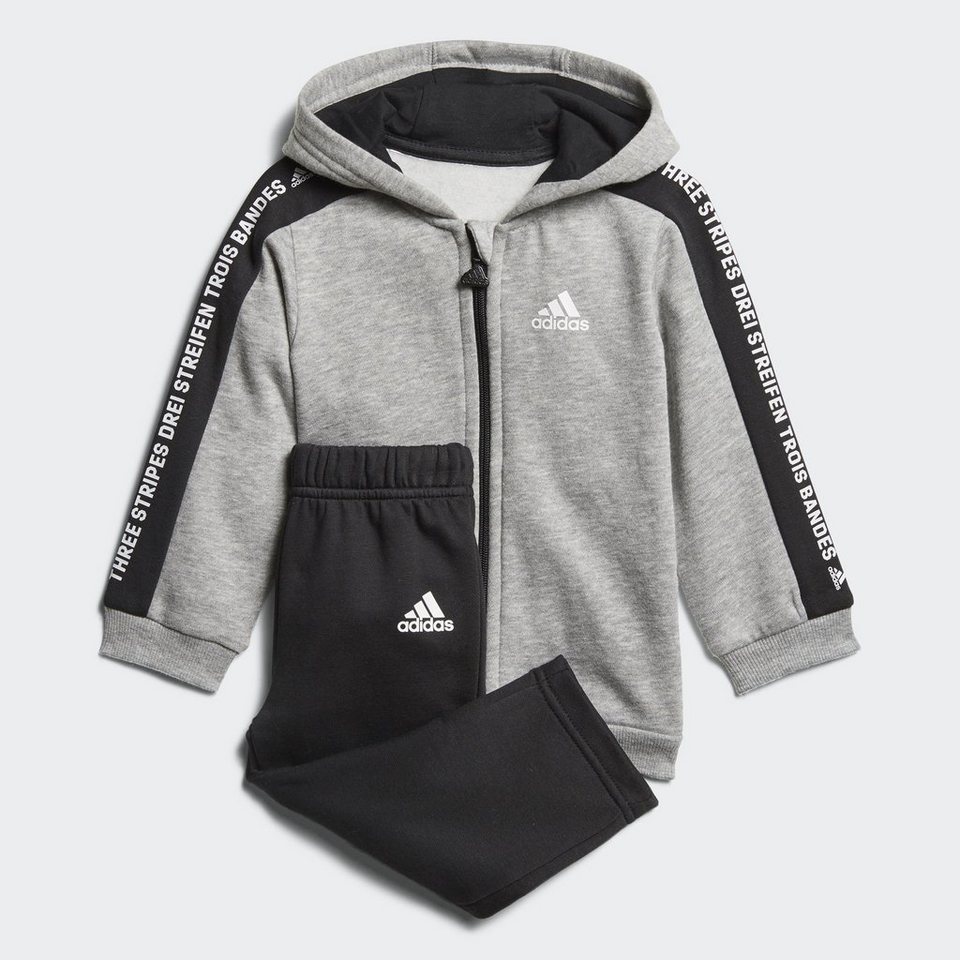 Adidas Performance Trainingsanzug Linear Hooded Fleece Jogginganzug