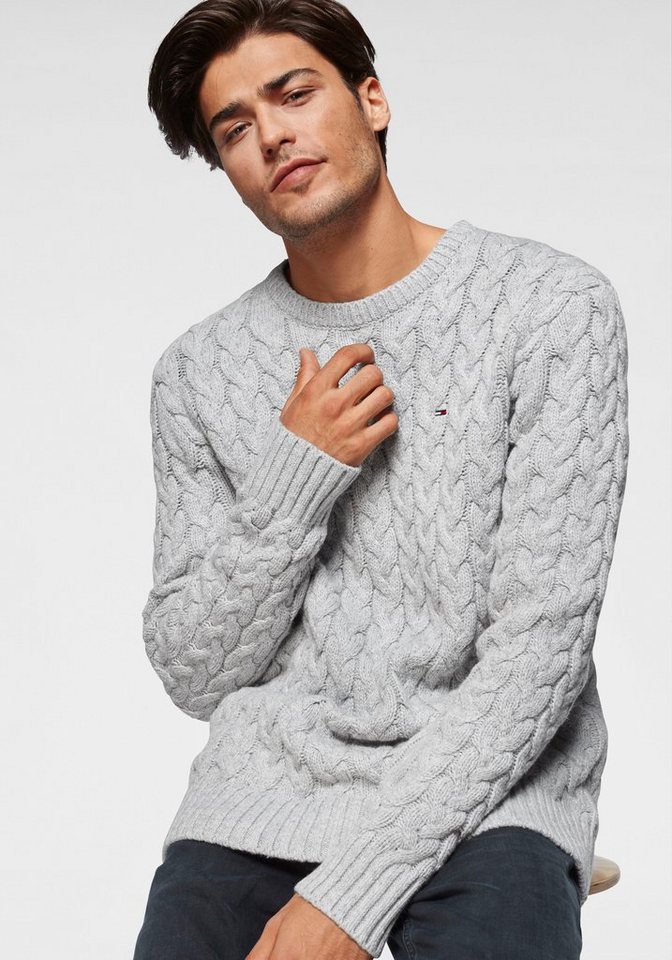 Tommy Jeans Strickpullover Tjm Cable Sweater Otto