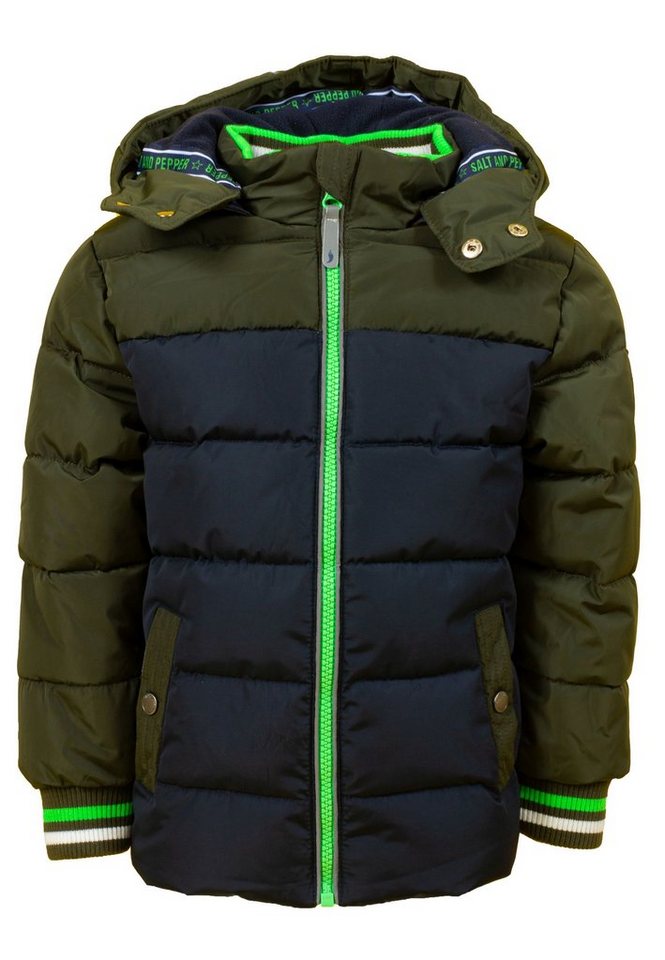 Salt And Pepper Steppjacke Mit Tollen Applikationen Otto