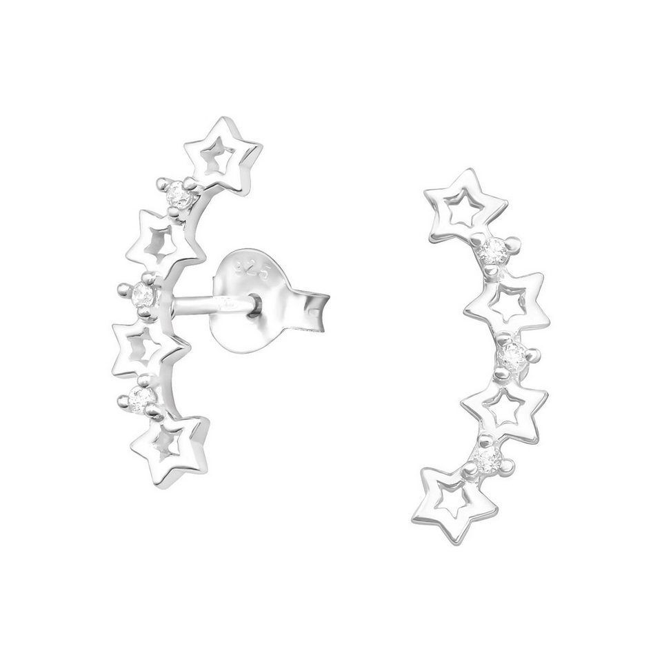 Monkimau Ohrring Set Stern Ohrringe Aus 925 Silber Hypoallergen