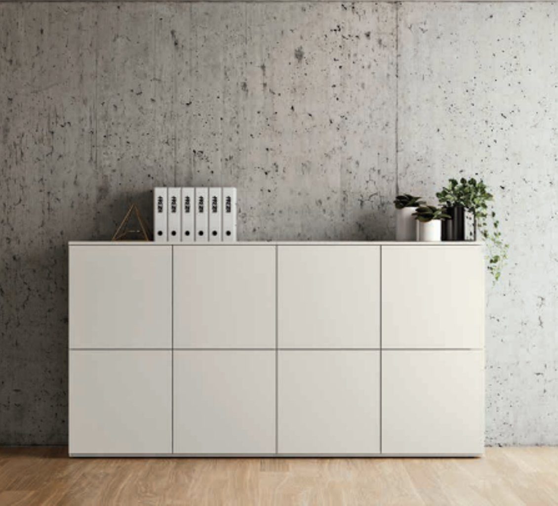 JVmoebel Sideboard, Kommode Sideboard Anrichte Weiß Schrank Wohnzimmer