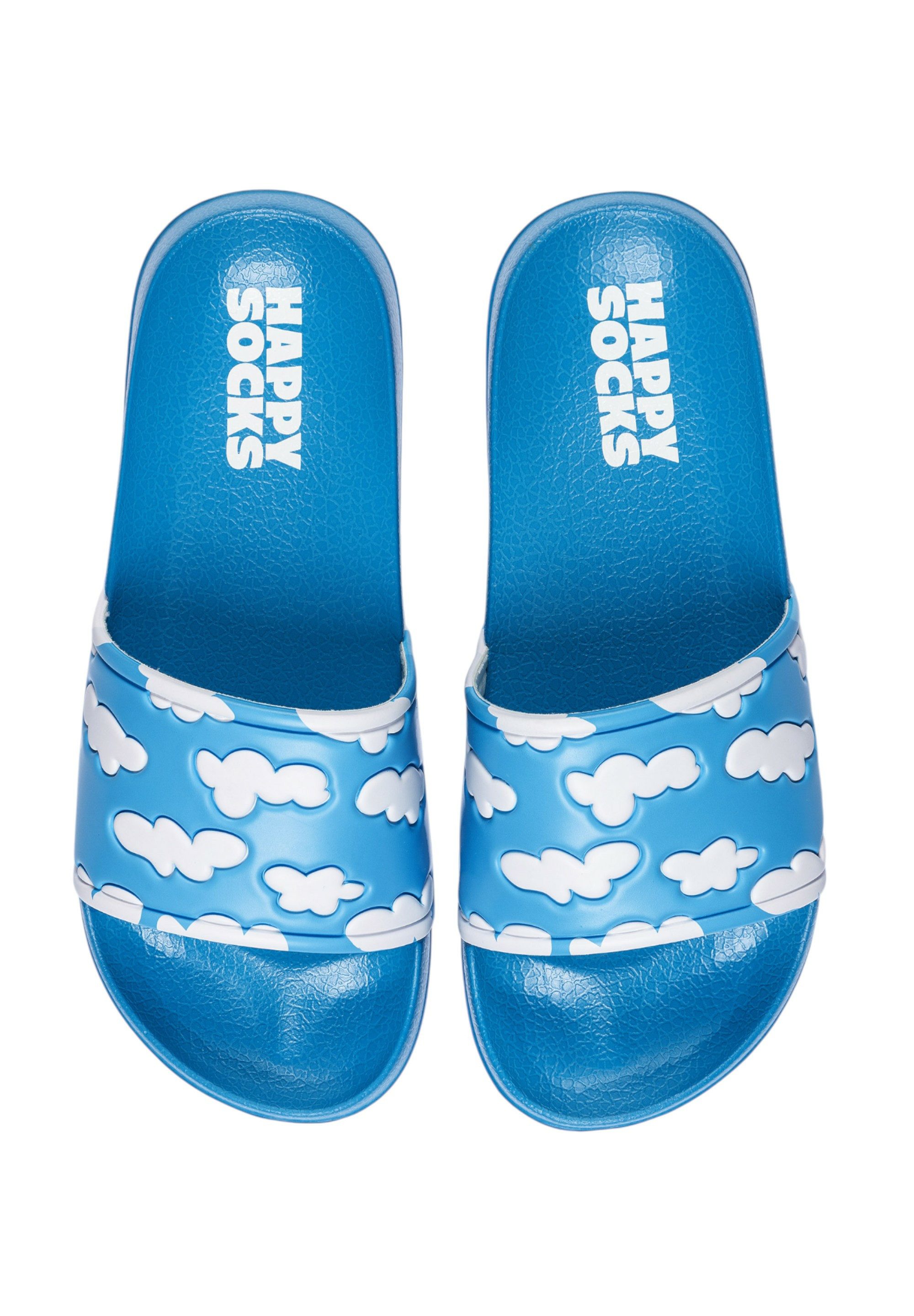 Happy Socks Cloudy Slider Badeschuh Wasserfest, hoher Tragekomfort ...
