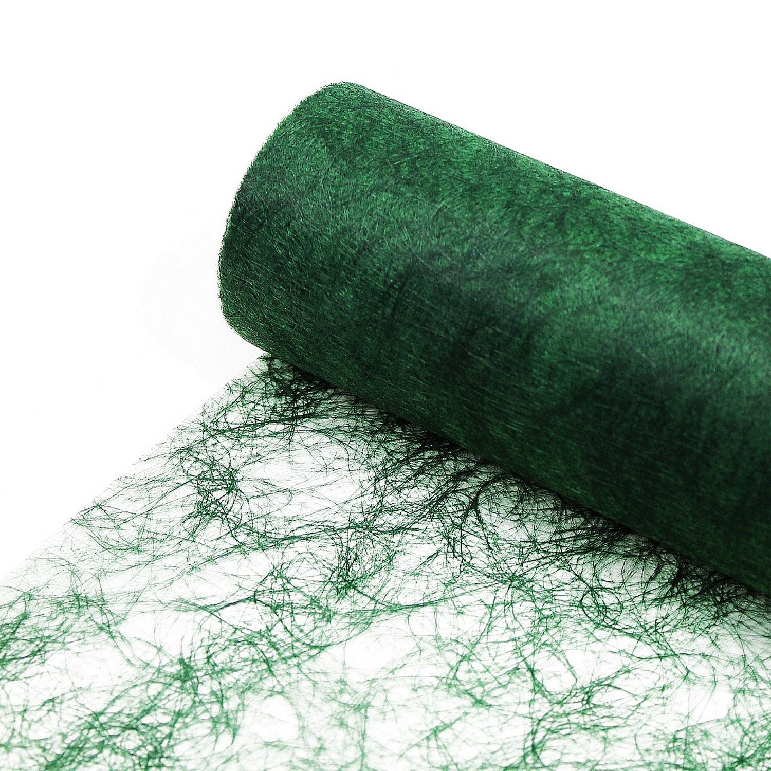 Deko AS Tischläufer Sizoflor Tischband dunkelgrün 20 cm Rolle 5 Meter 60 008-R… (1-tlg, 1 Rolle ...