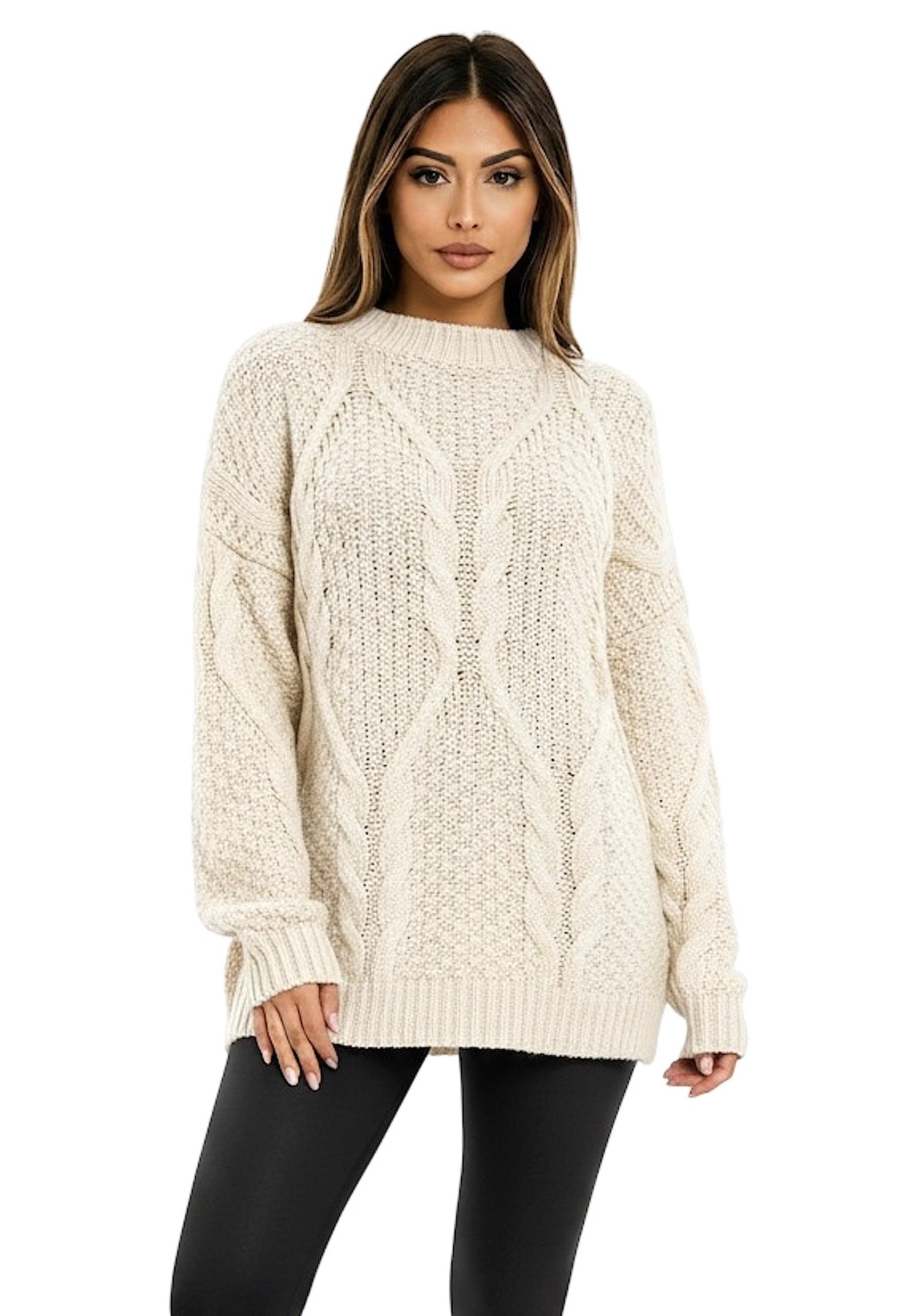 Worldclassca Longpullover WORLDCLASSCA Oversize Strickpulllover Lang ...