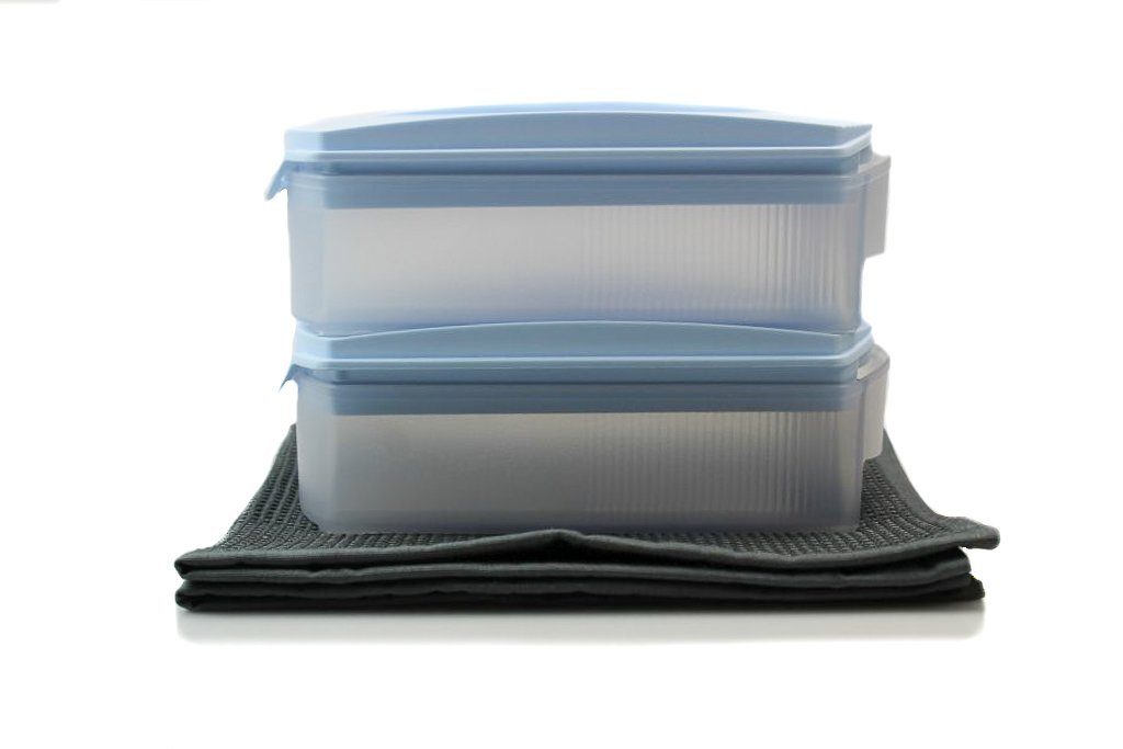 TUPPERWARE Back-Set TUPPERWARE Eidgenosse Plus 350 ml (2) himmelblau ...