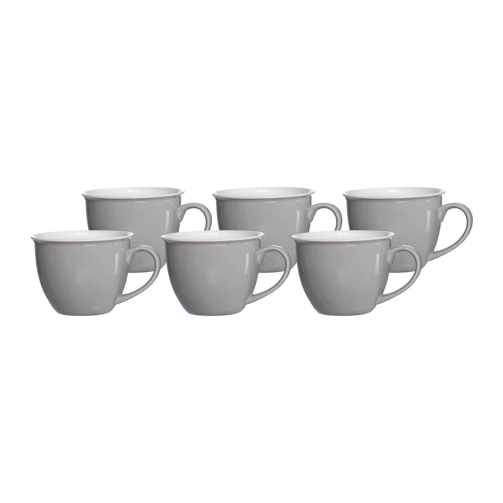 Ritzenhoff And Breker Tasse Doppio Jumbotassen 350 Ml 6er Set Porzellan