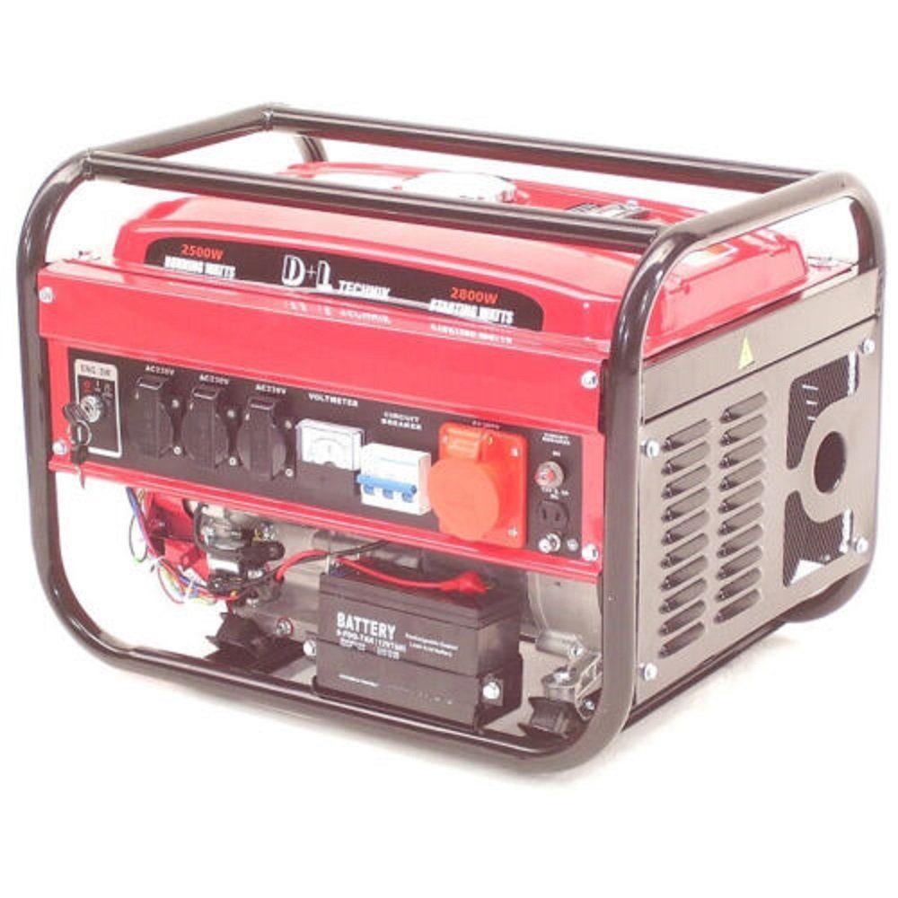 Apex Stromgenerator Gas- u. Benzin-Generator Stromerzeuger 2800 LPG E ...