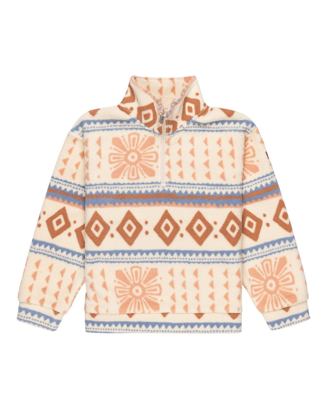 Roxy Strickfleece-Pullover, Reißverschluss vorhanden