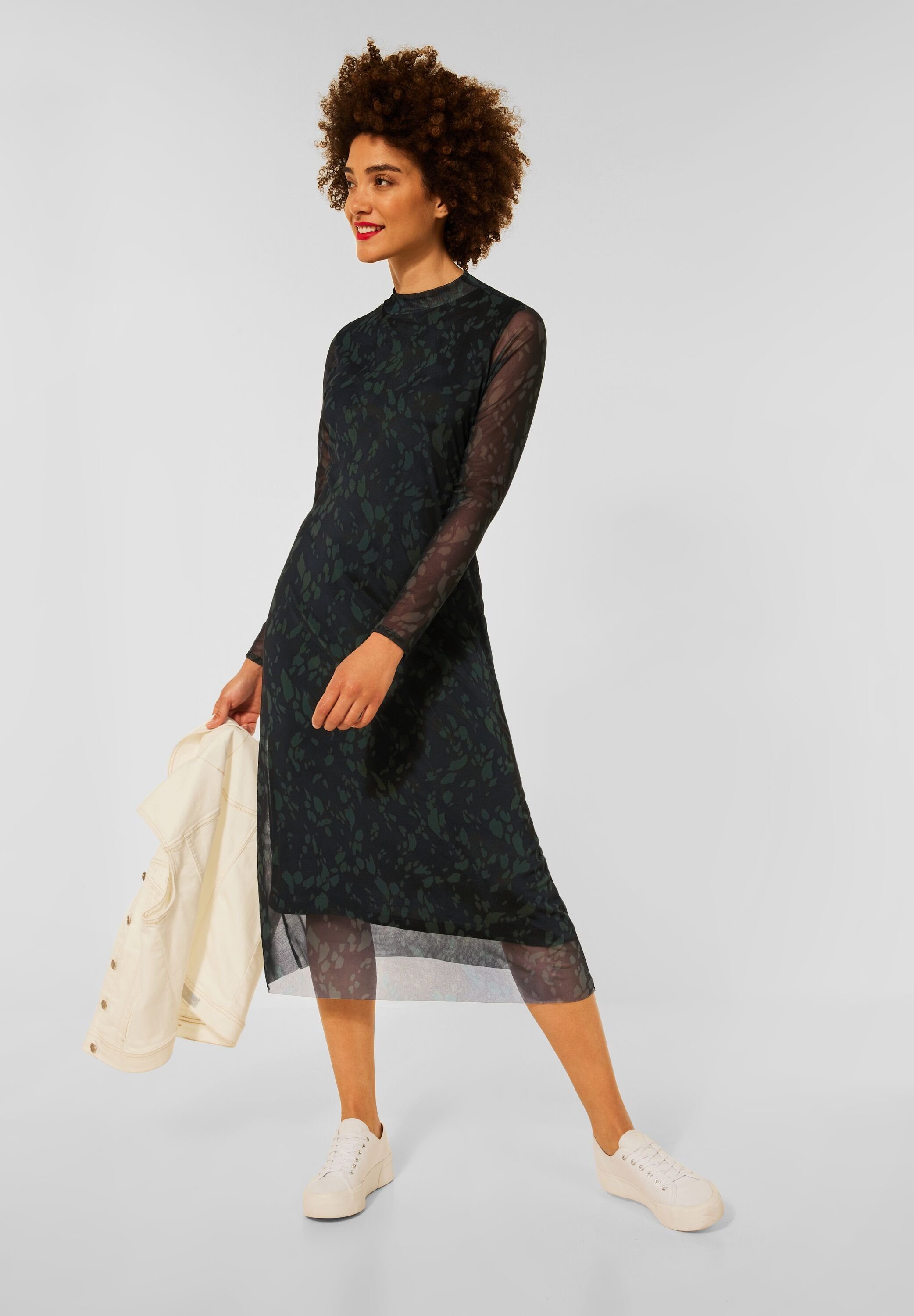 STREET ONE Midikleid aus Mesh online kaufen | OTTO