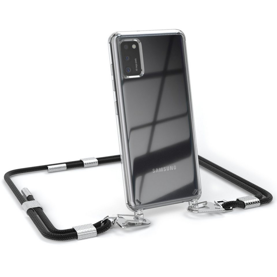 Eazy Case Handykette Silikonhülle Mit Kette Rund Für Samsung Galaxy A41