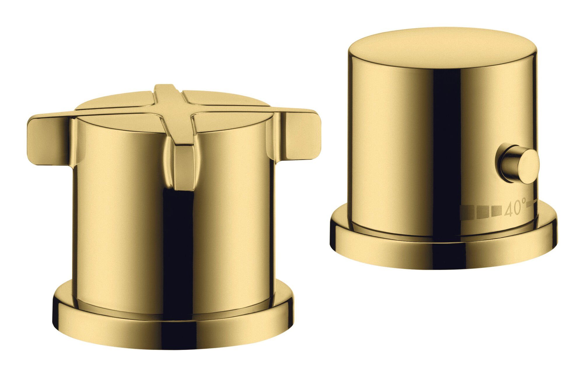 Hansgrohe Wannenarmatur Axor Citterio E 2 Loch Wannenrandarmatur Mit