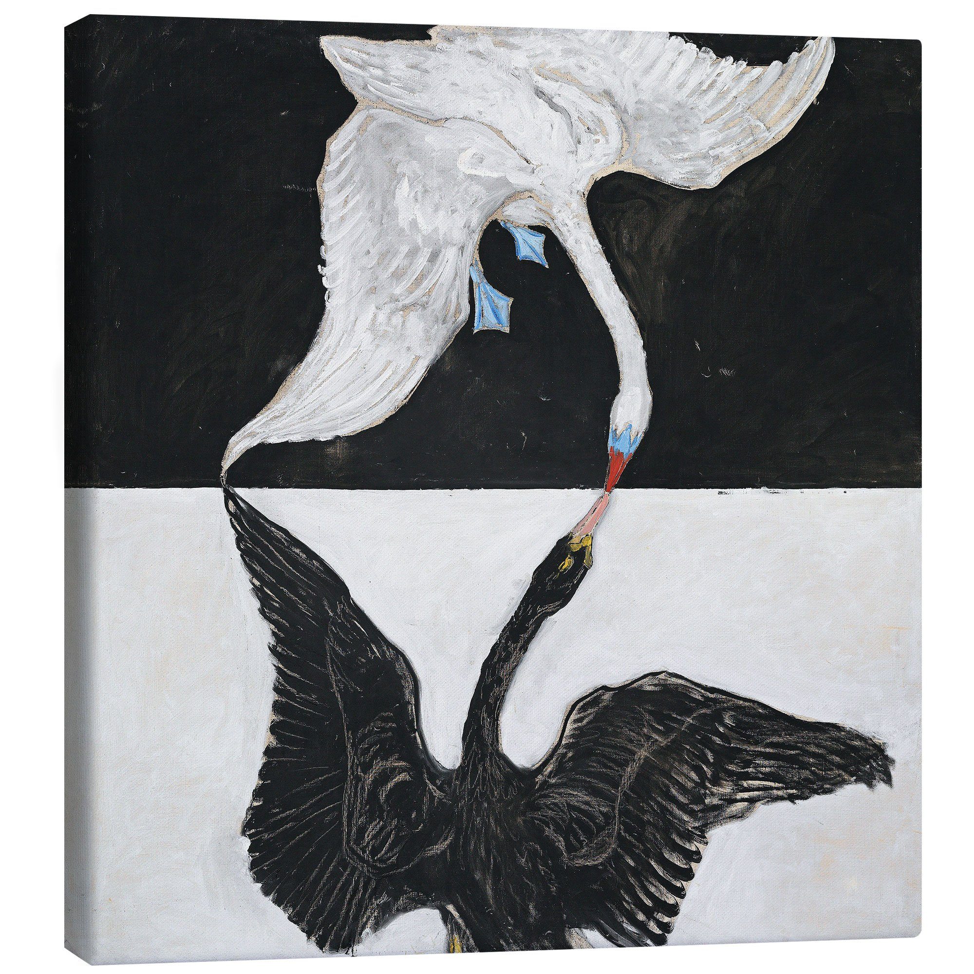 Posterlounge Leinwandbild Hilma Af Klint Der Schwan Nr 1 Büro