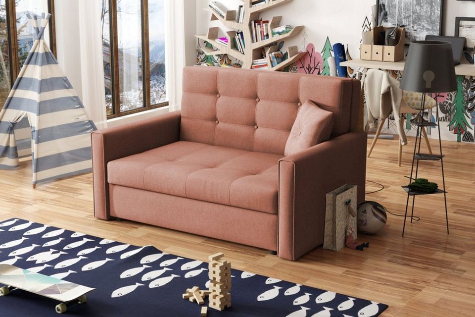 Mirjan24 Schlafsofa Viva Lux I Mit Schlaffunktion Und Bettkasten