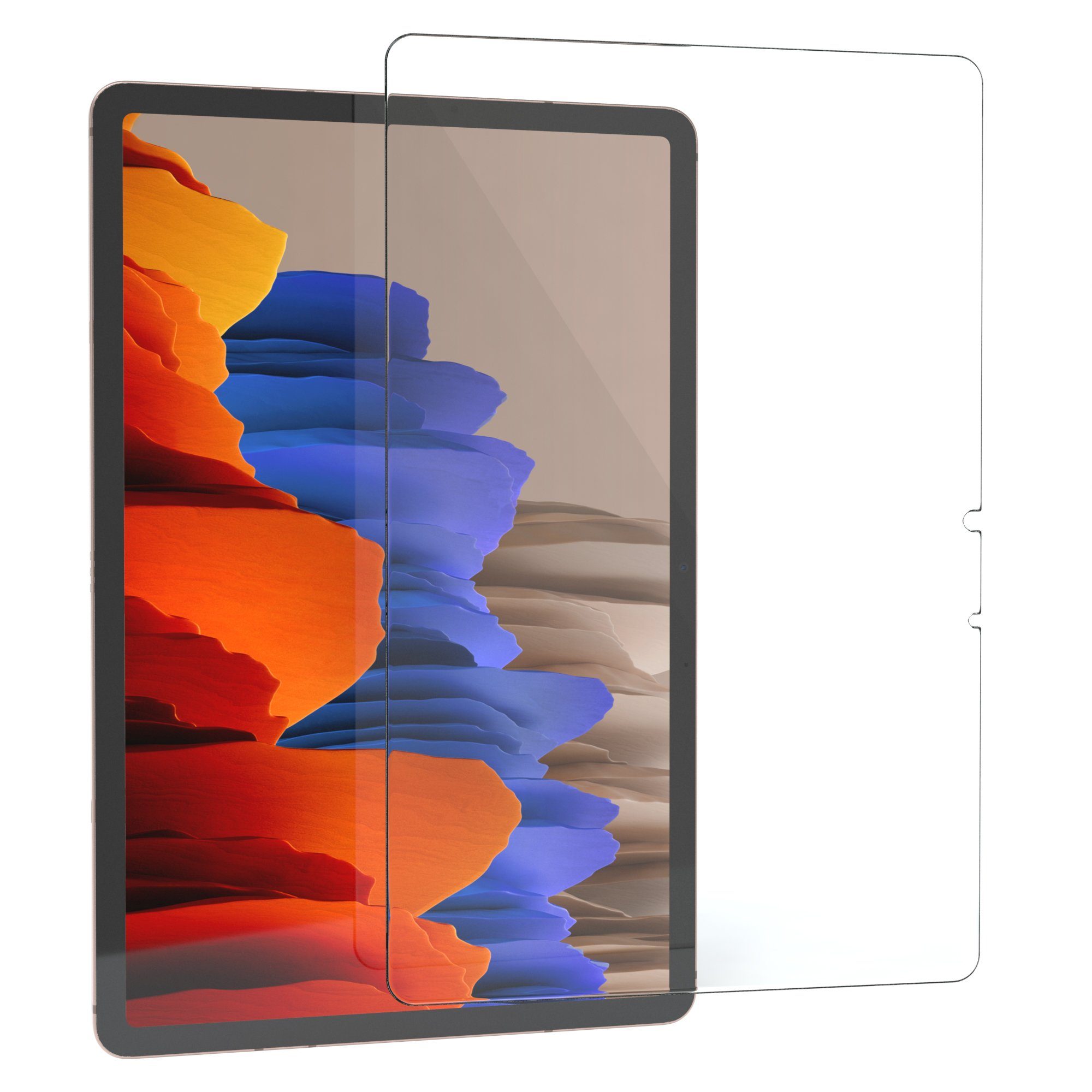 Eazy Case Schutzfolie Schutzglas Für Samsung Galaxy Tab S7 11 Zoll
