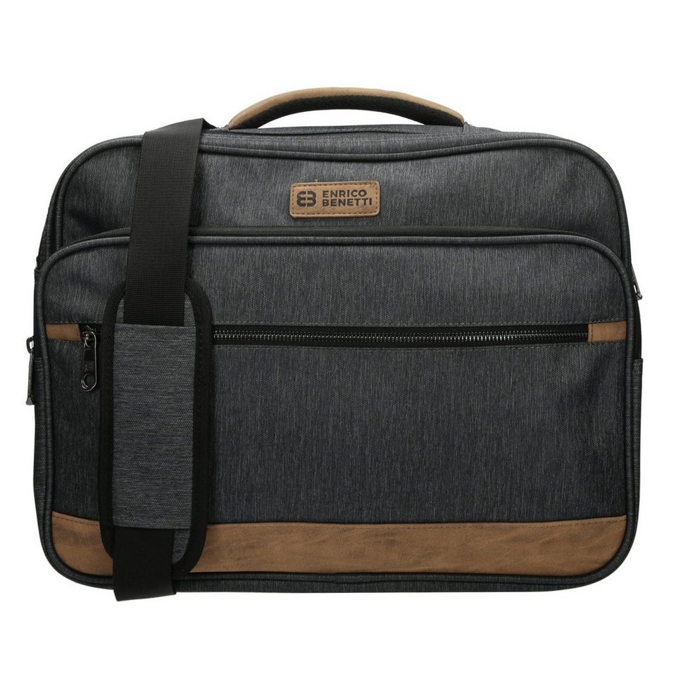 Hti Living Flugumhänger Umhängetasche Reportertasche Grau 1 Tlg 1