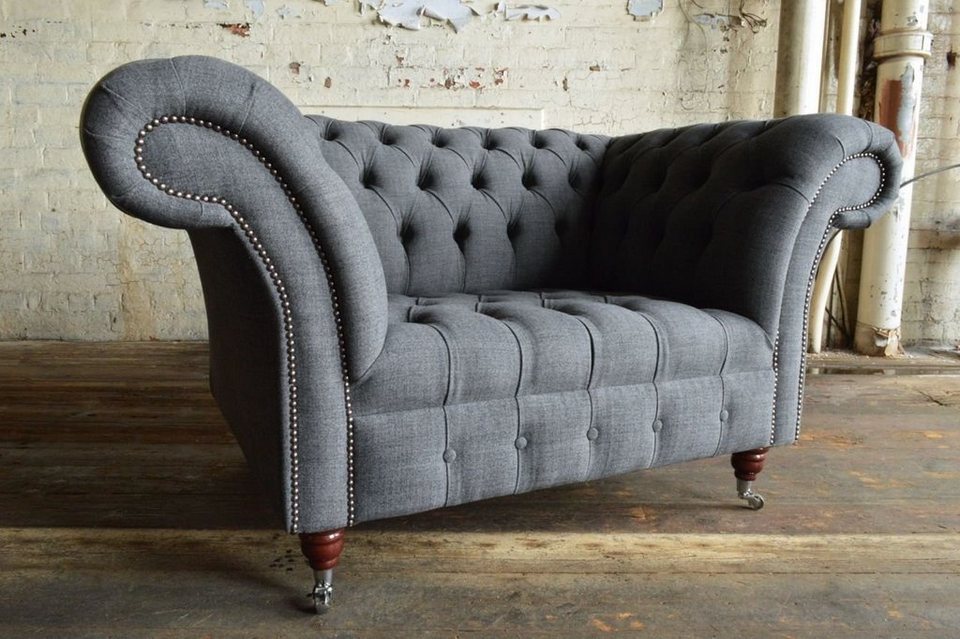 Jvmoebel Chesterfield Sessel Chesterfield Sessel 15 Sitzer Design