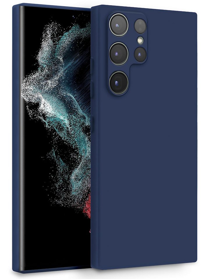 Mygadget Handyhülle Silikon Hülle Für Samsung Galaxy S22 Ultra