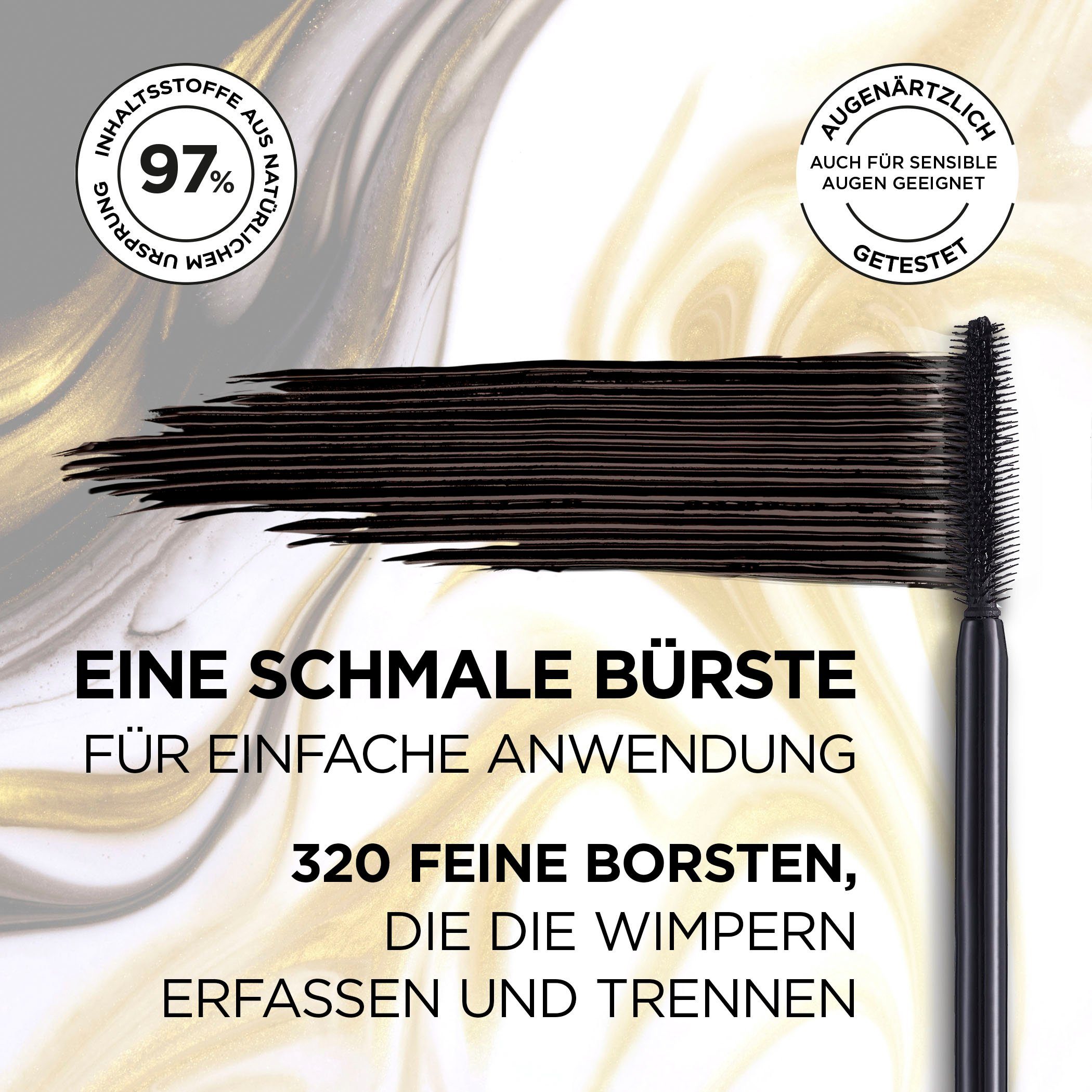 L'ORÉAL PARIS Mascara VOLUME MILLION LASHES BALM, volumenverstärkend ...