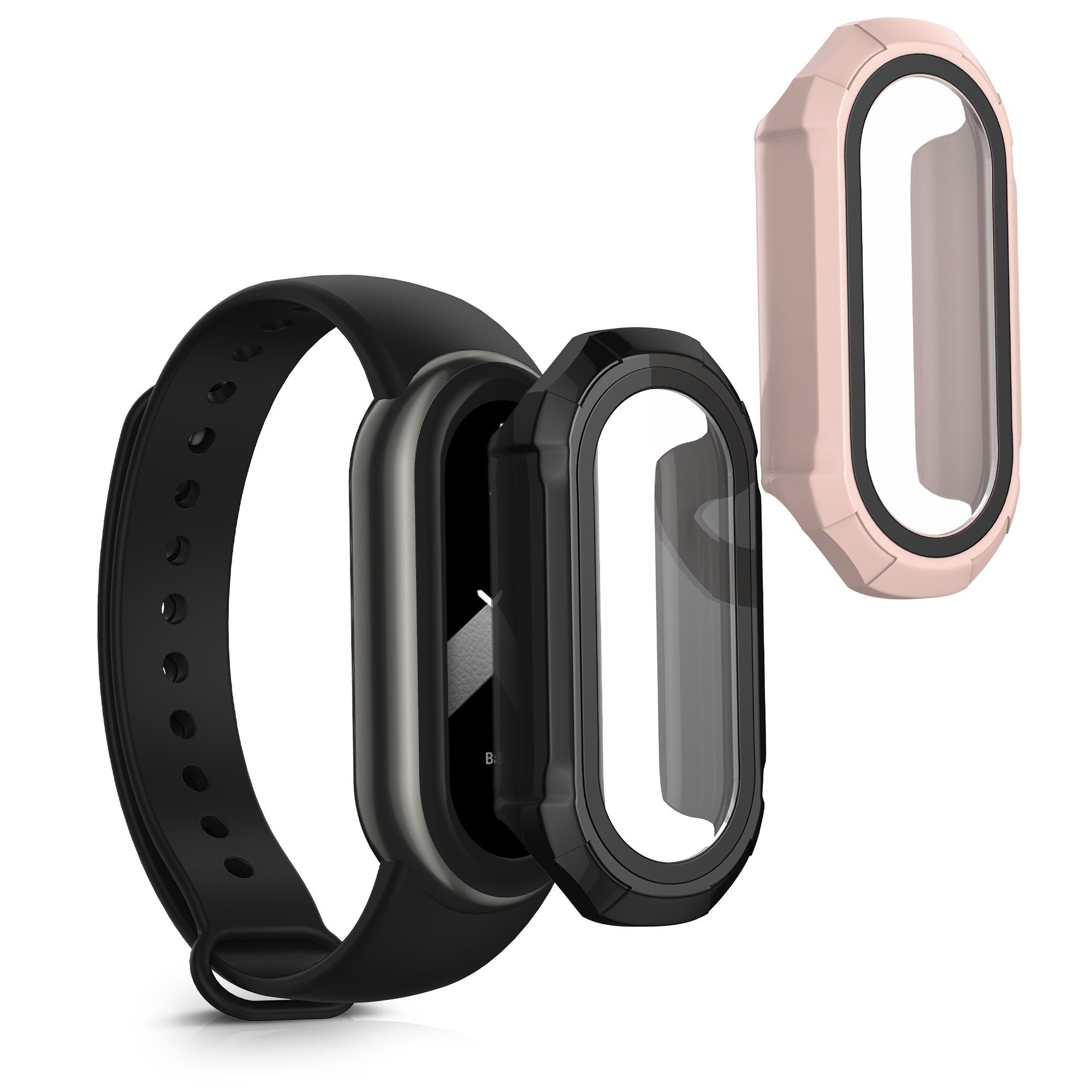 Kwmobile Smartwatch Hülle 2x Hülle Für Xiaomi Mi Band 8 Fullbody
