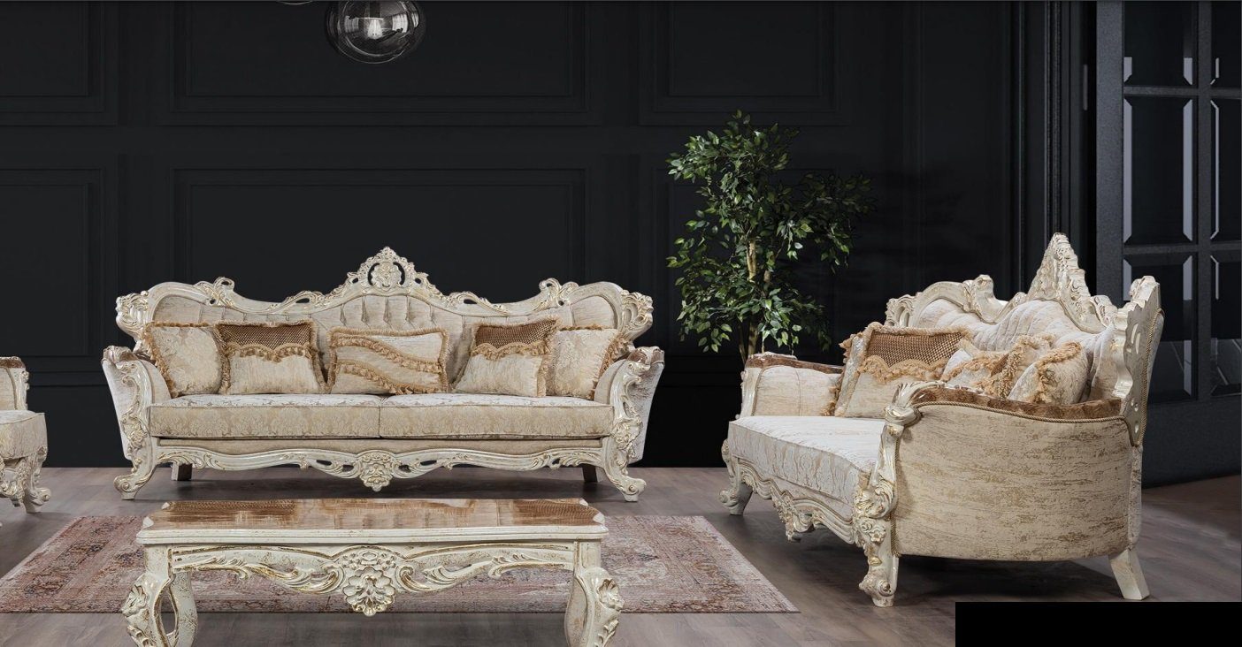 Jvmoebel Wohnzimmer Set Sofagarnitur 33 Sitzer Garnitur Sofa Sessel