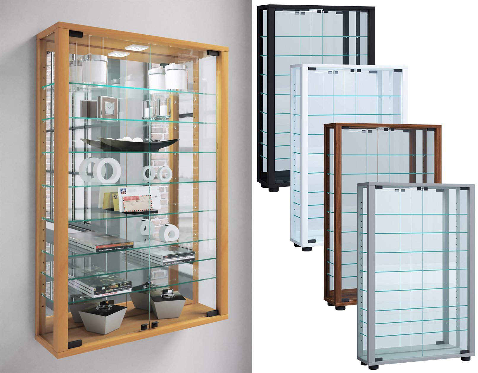 Goldene moderne Vitrinen kaufen » Moderne Gold Vitrinen | OTTO