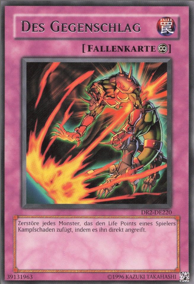 Recollectibles Sammelkarte Yugioh Karte Des Gegenschlag Deutsch Yu Gi