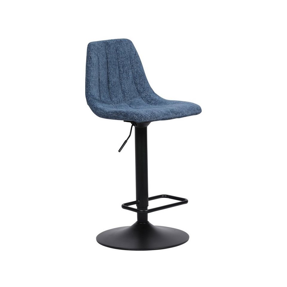 Hti Living Barhocker Barstuhl Kessie Blau Stück 1 St 1 Barhocker
