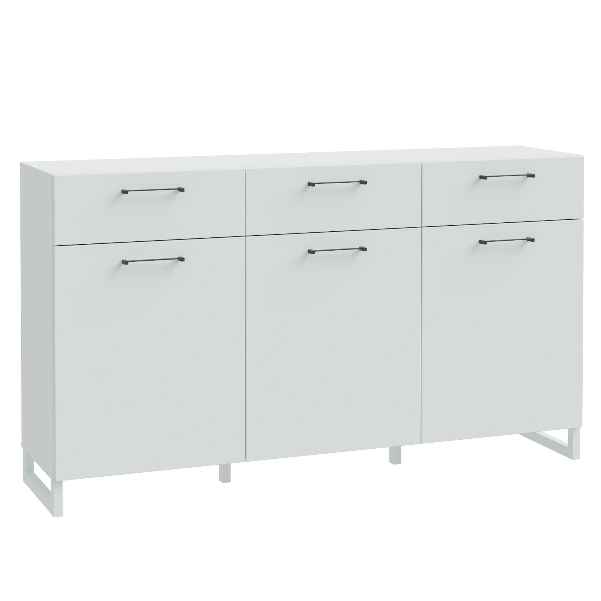 expendio Sideboard Simke 2, Secret Grey 165x94x42 cm