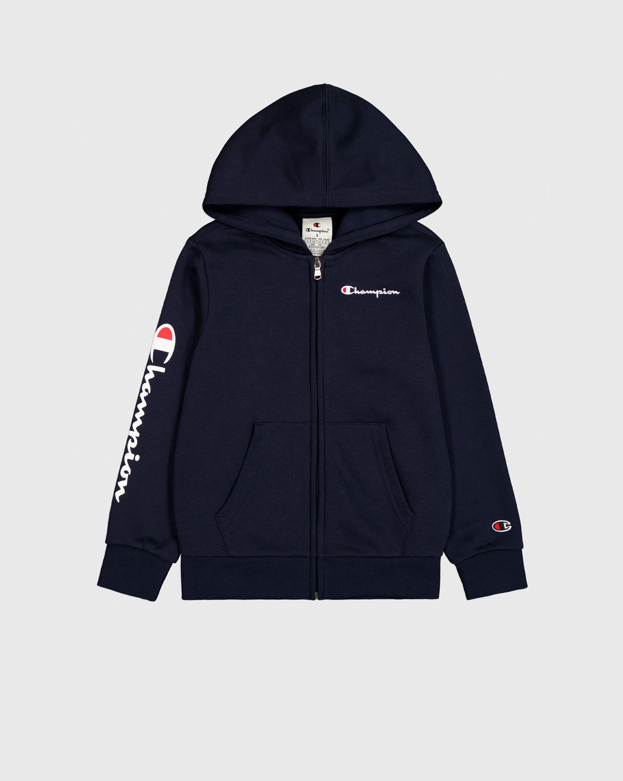 Champion Kapuzensweatjacke Hooded Full Zip Sweatshirt, Mit Reißverschluss