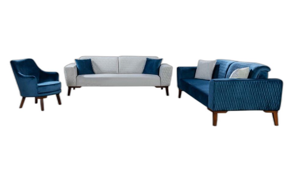 Xlmoebel Wohnzimmer Set Sofaset Vollständiges Set Sofa Sessel
