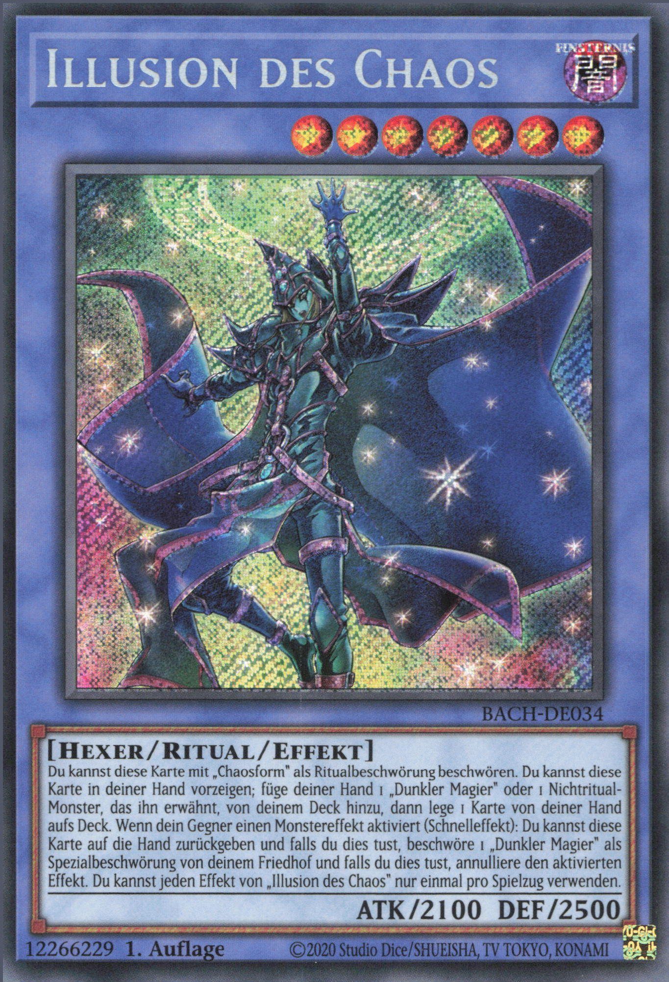 Recollectibles Sammelkarte Yugioh Karte Illusion Des Chaos V1