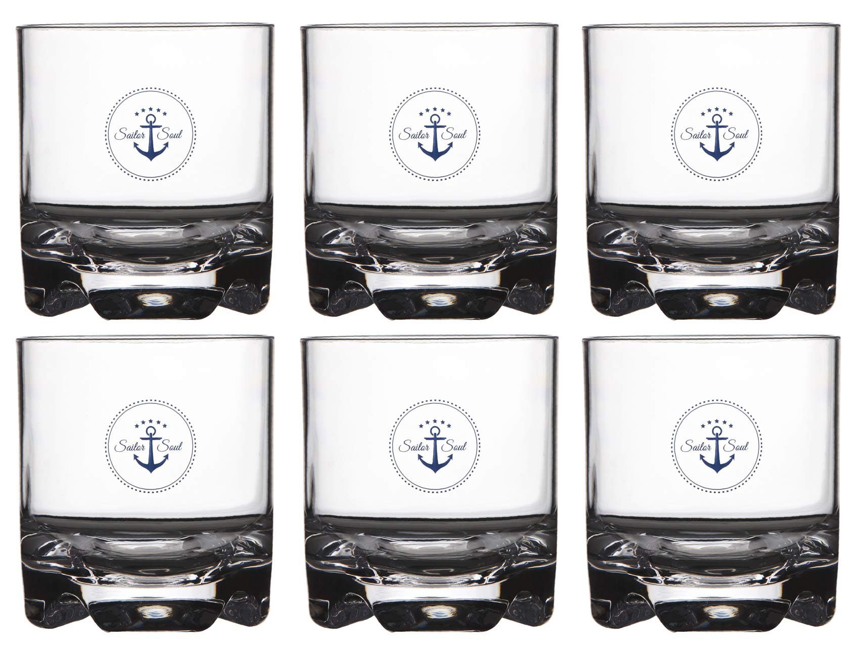 Marine Business Longdrinkglas Wasserglas Set 6 Stück Unzerbrechlich