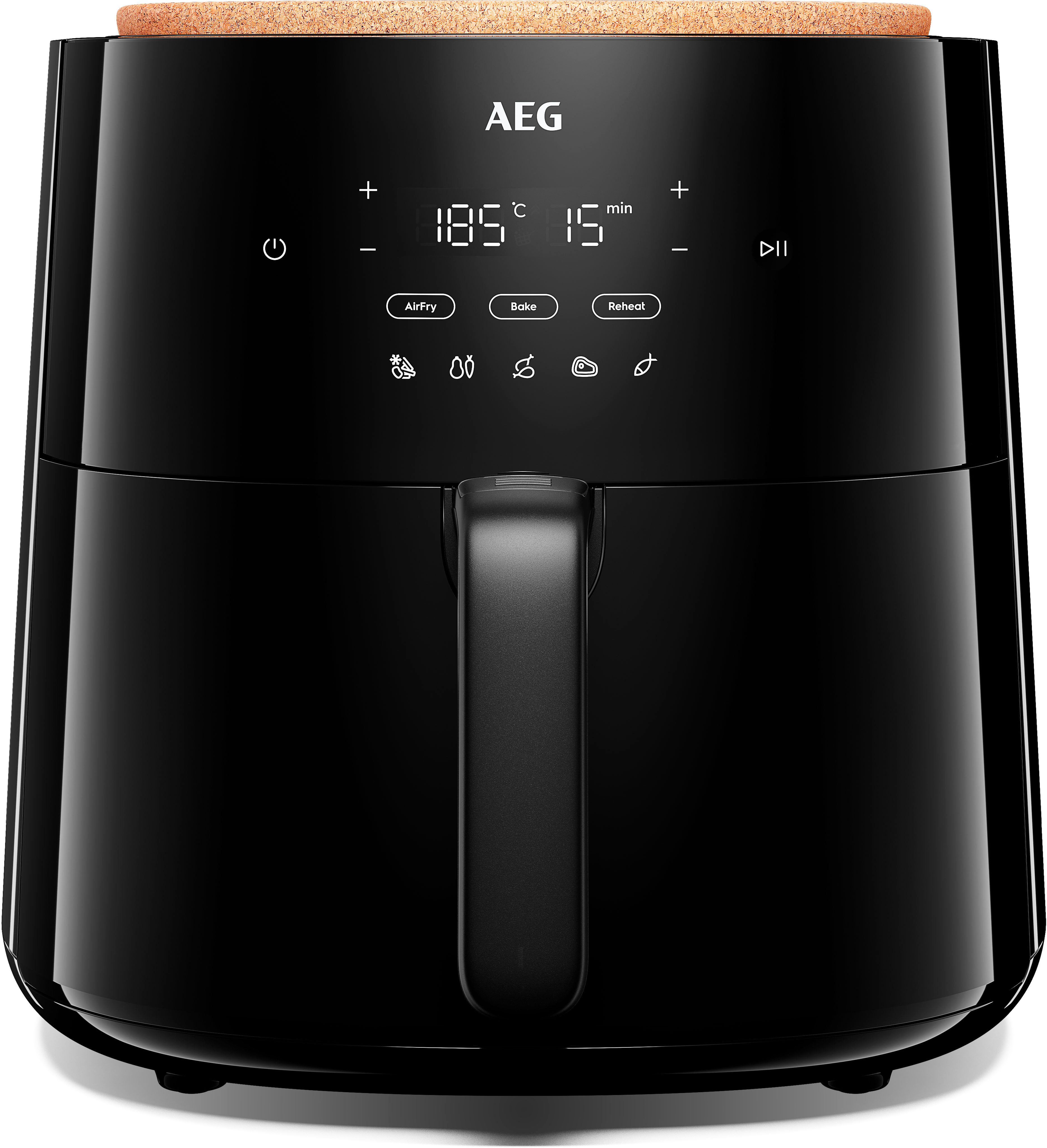 AEG Heißluftfritteuse 7000 (AAF7B), 1800 W, Voreingestellte Programme ...