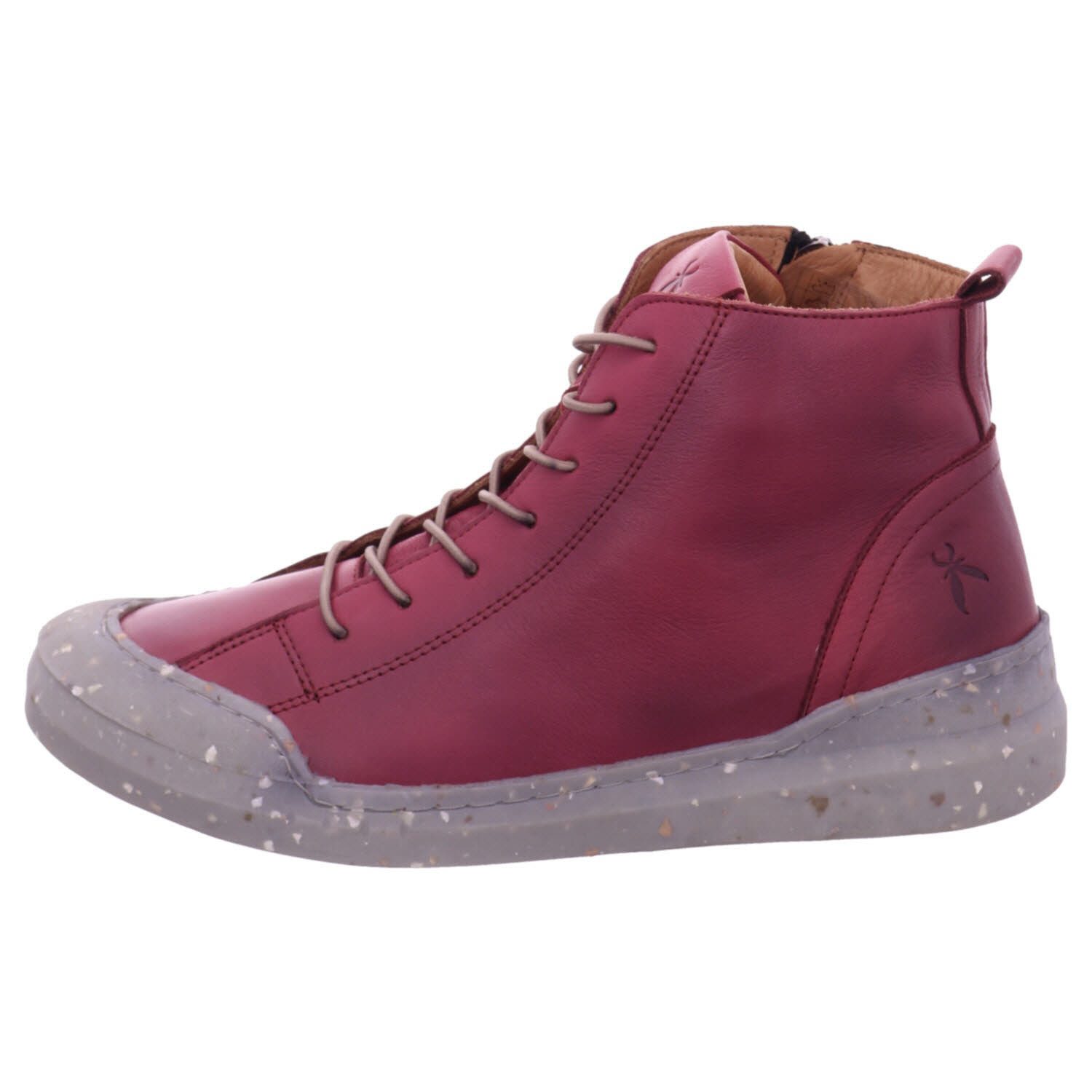 Hoopah 22148070/024 Schnürstiefel, Material: Glattleder