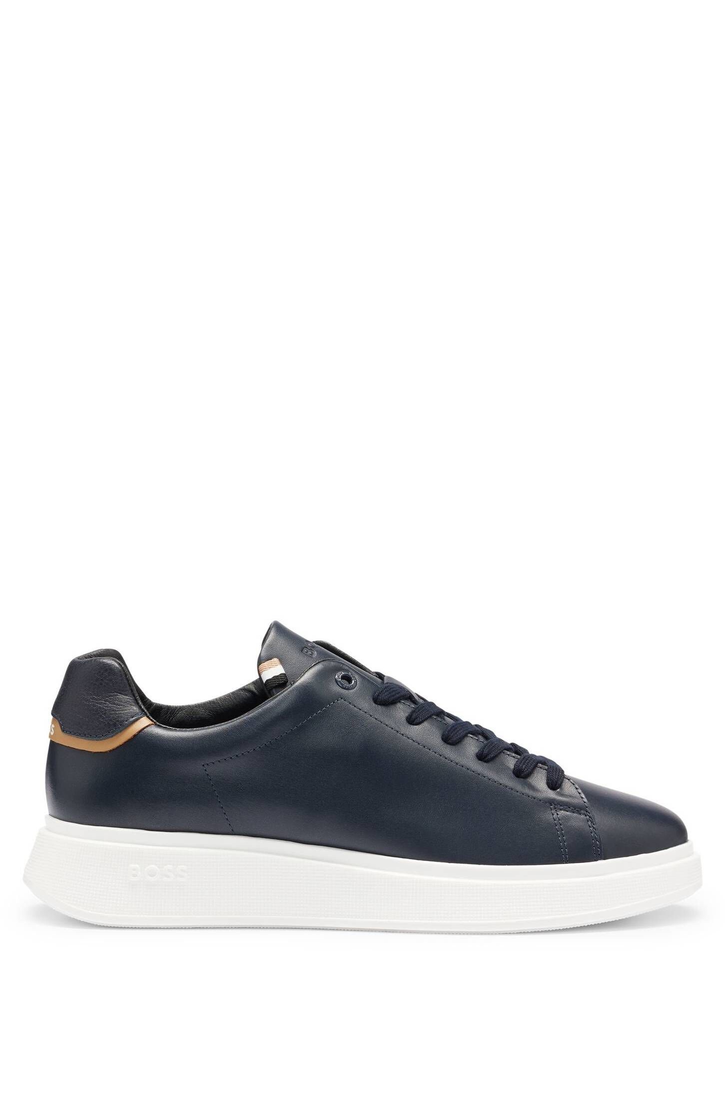 BOSS Herren Sneaker BULTON_RUNN_ITIC Sneaker, Kontrastdetail im ...